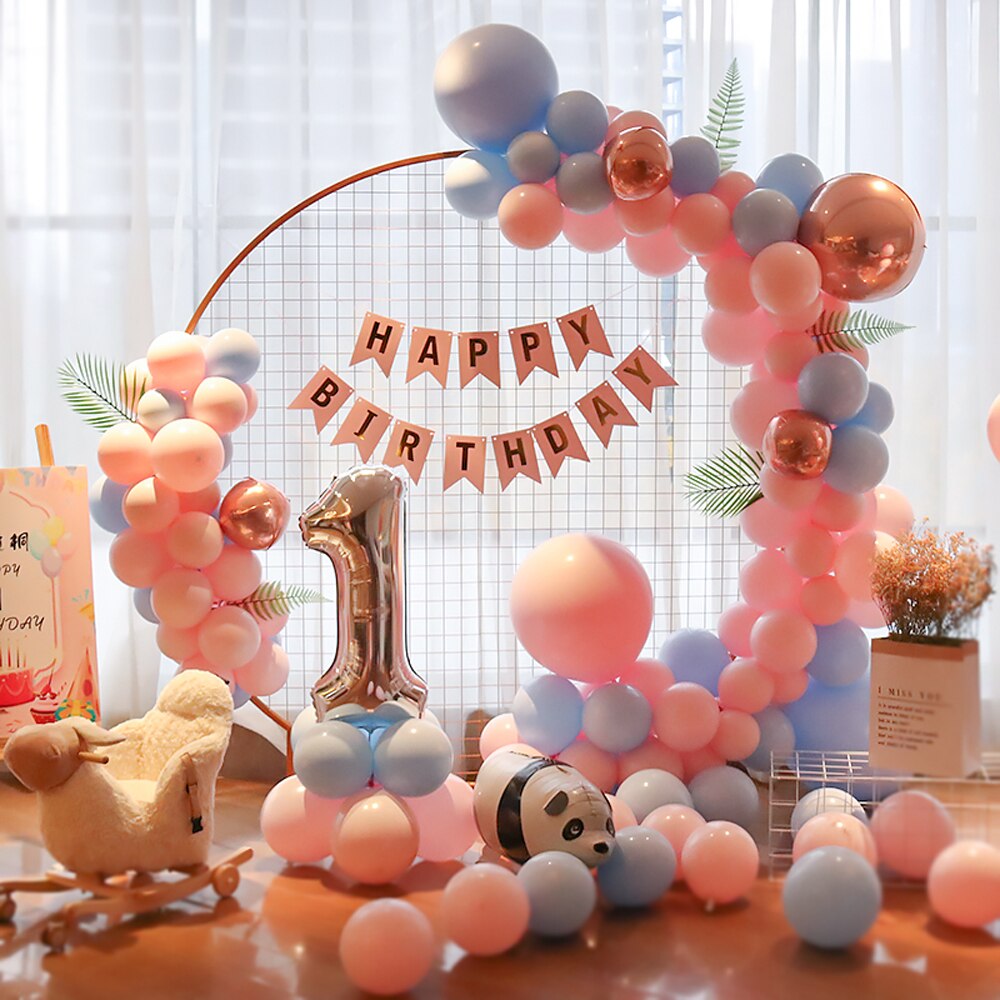 Macaron balloon Chain package Birthday wedding par... – Grandado