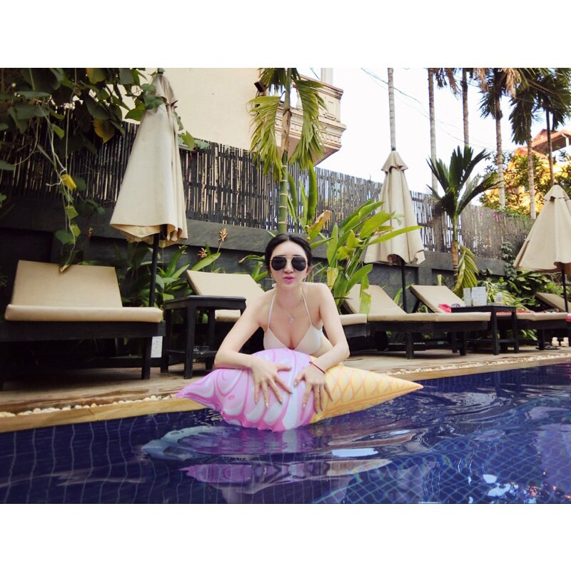 90cm 35inch Giant Inflatable Ice Cream Pool Float ... – Grandado