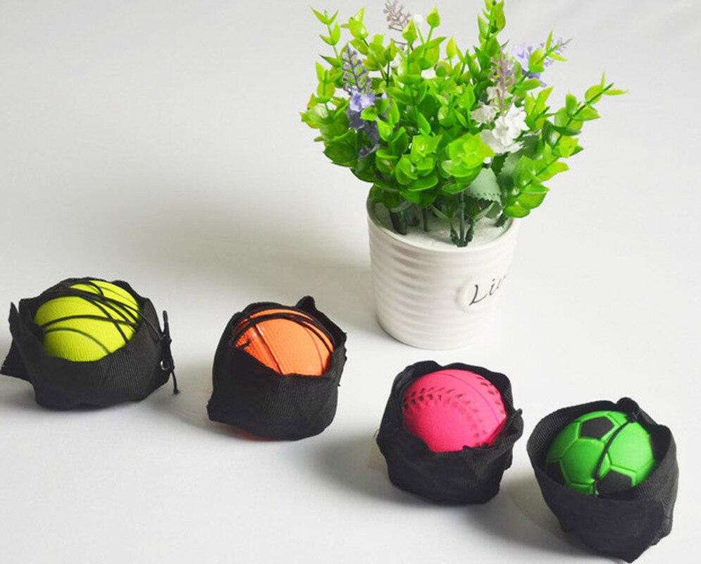 Kids Toys Bouncy Finger Band Ball Elastic Rubber B... – Grandado