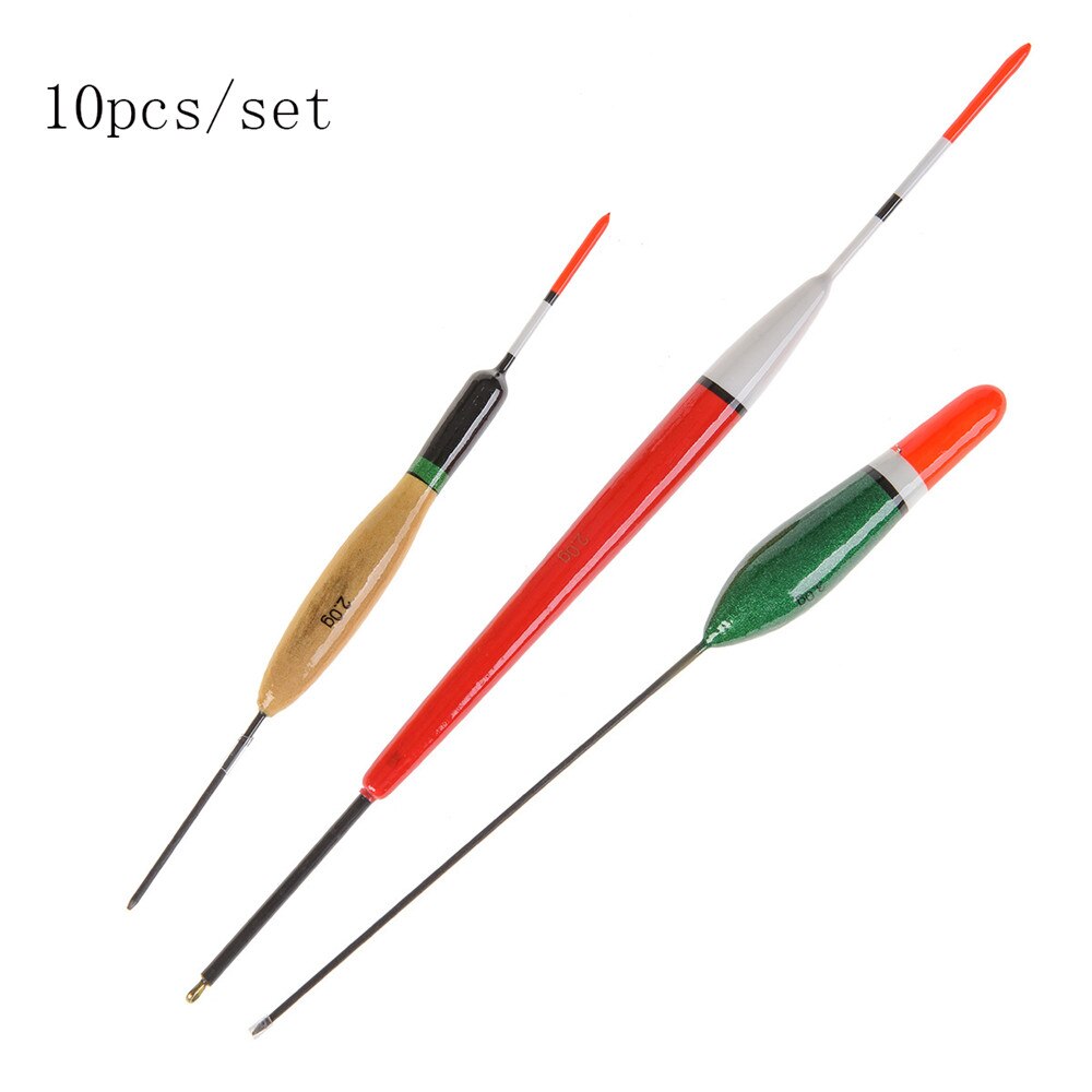 10pcs/Set Fishing Floats Buoy Vertical Drift Float... – Vicedeal