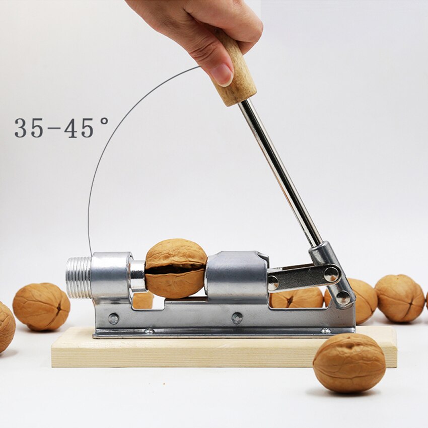 Heavy Duty Handheld Pecan Nuts Cracker Metal Walnu... – Grandado