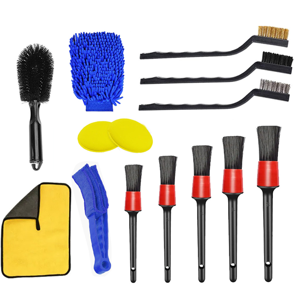 Detailing Brush Set Drill Brushes For Car Tire Rim... – Grandado