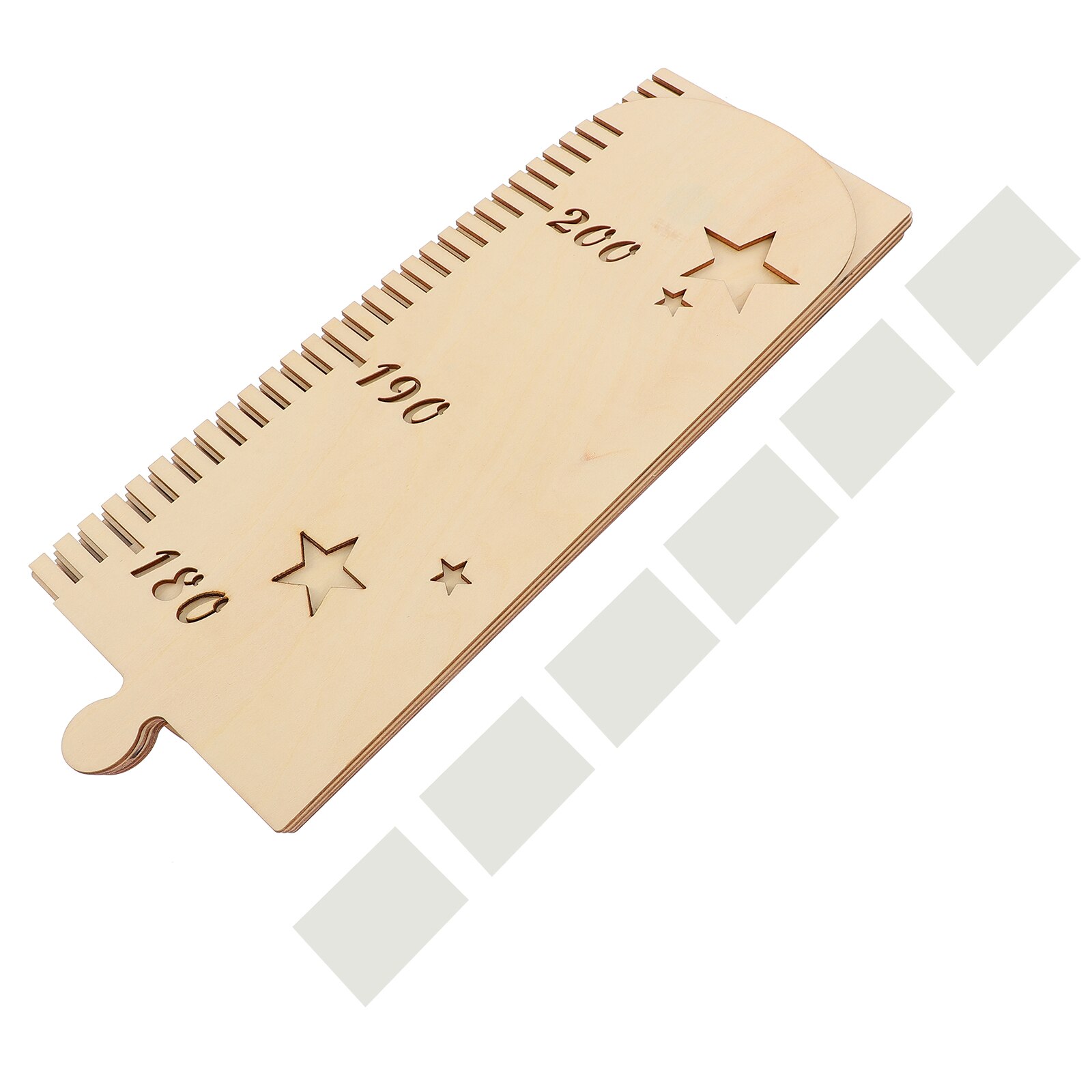 1 Set Height Ruler Splice Height Growth Chart Wood... – Grandado