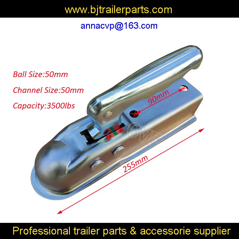 CVP EUROPEAN STYLE RESSED STEEL TRAILER HITCH COUP... – Grandado