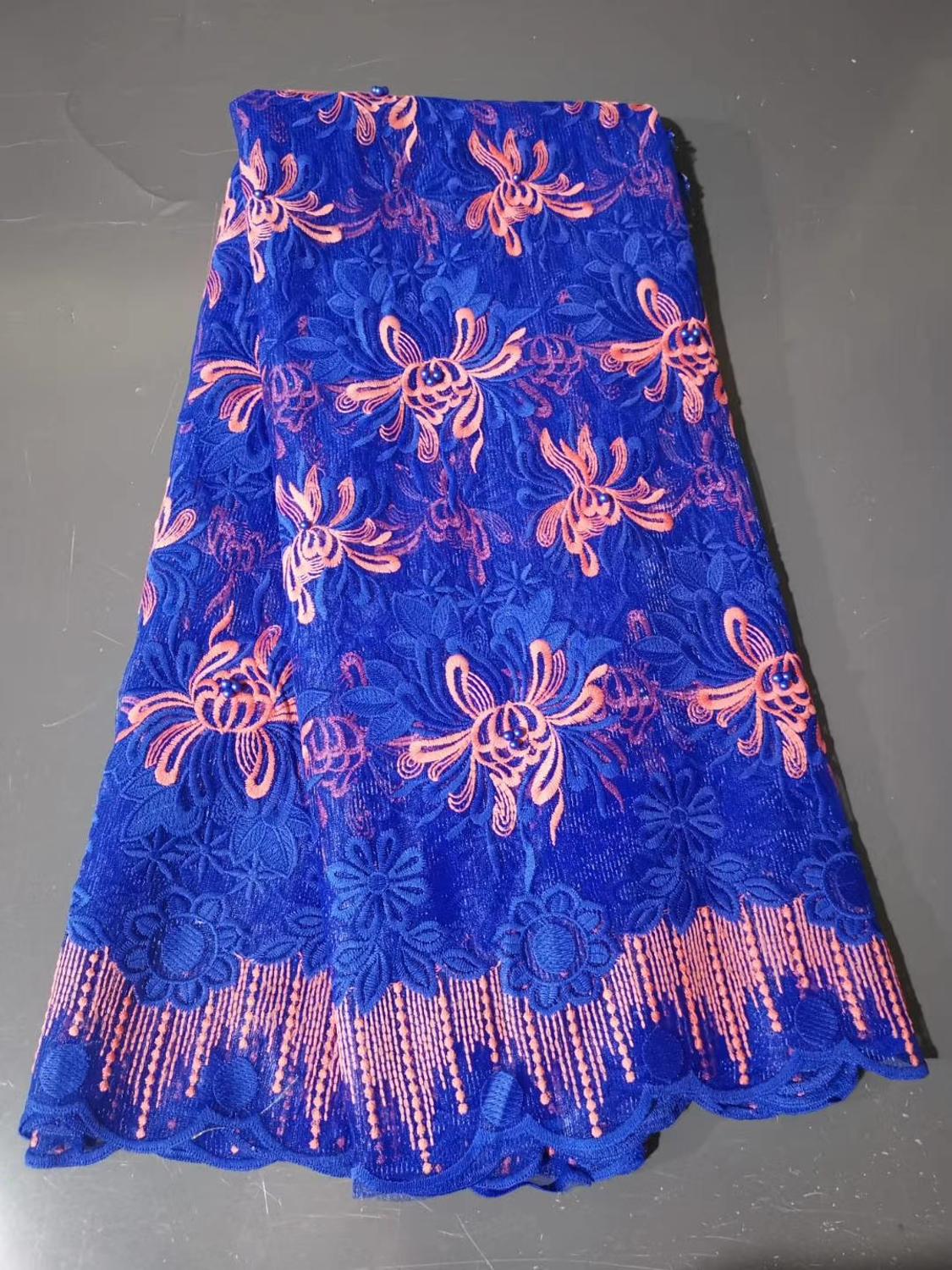 African Laces Embroidered Nigerian Laces Fabric Du... – Vicedeal