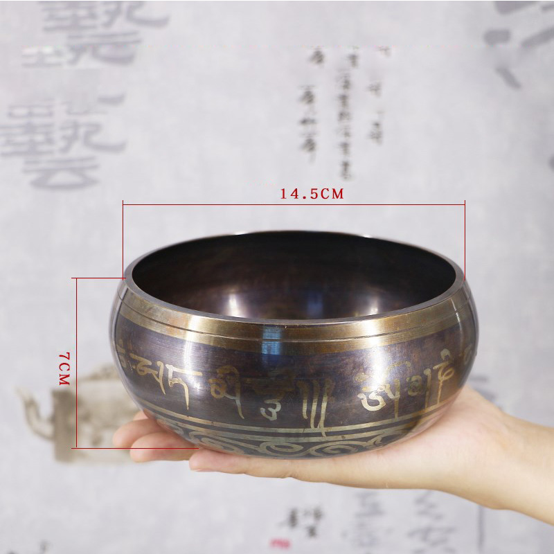 Himalaya Bowl Handmade Copper Nepal Tibetan Buddhi... – Grandado
