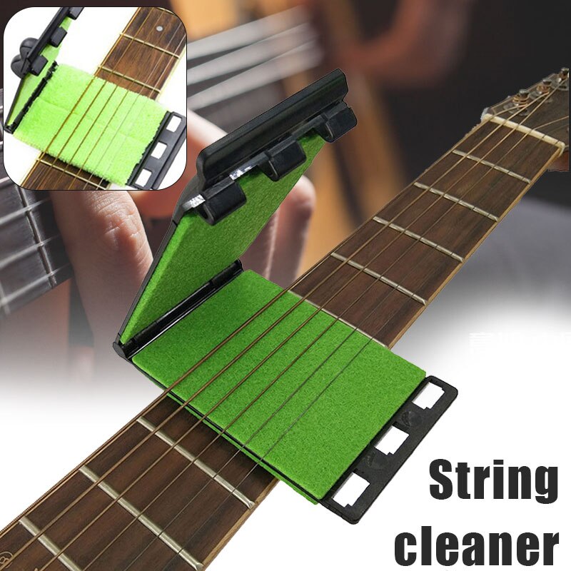 Gitaar String Scrubber Cleaner Toets Schoonmaakdoe... – Vicedeal