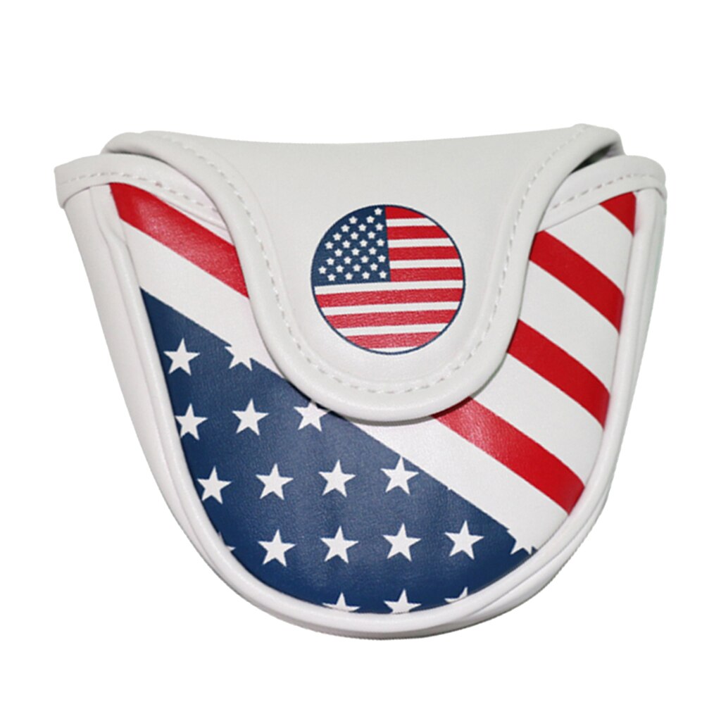 Magnetic Golf Mallet Putter Head Cover USA Stars a... – Grandado