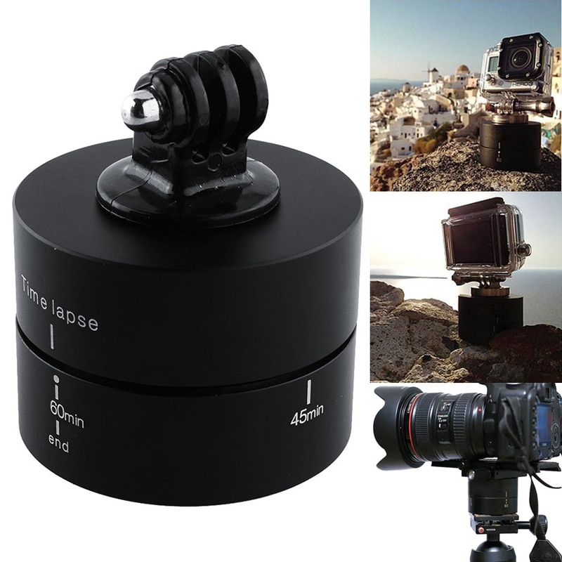 360D Timer Clock time Lapse Stabilizer 1/4 Panning... – Grandado