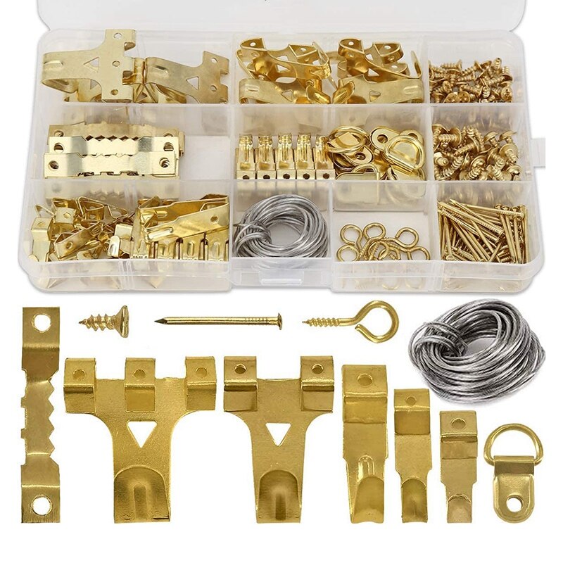 282Pcs Picture Hooks for Hard Walls, Picture Hangi... – Vicedeal