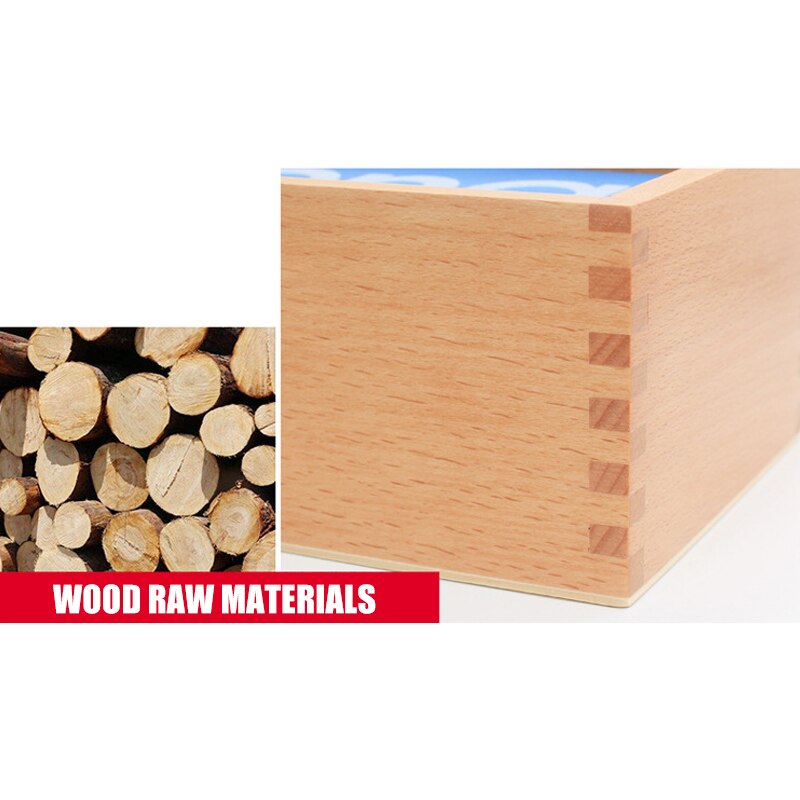 Early Childhood Education Teaching Aids Red And Bl... – Grandado