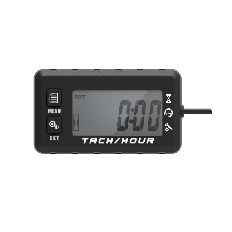 Hour Meter Digital Inductive Tachometer with LCD f... – Grandado