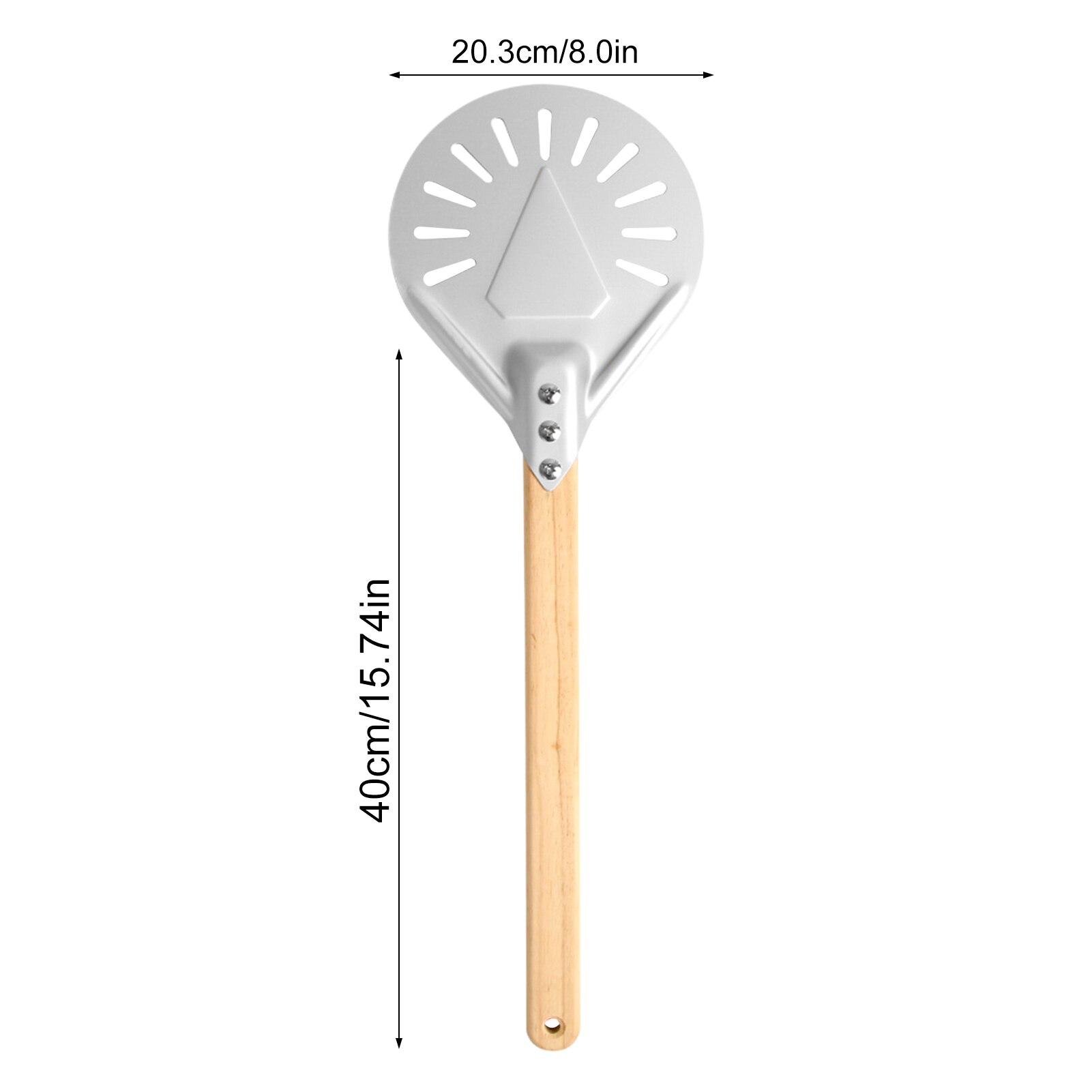 Aluminium Legeringen Pizza Scoop Spatel Afneembare... – Vicedeal