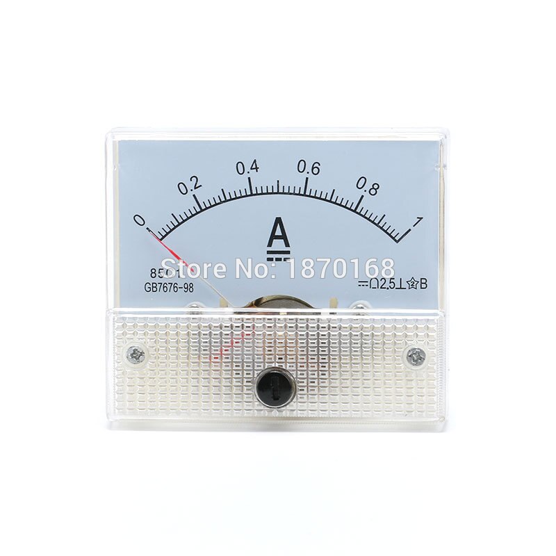 85C1-A DC Analoge Amperemeters Panel Meter Gauge 1... – Vicedeal