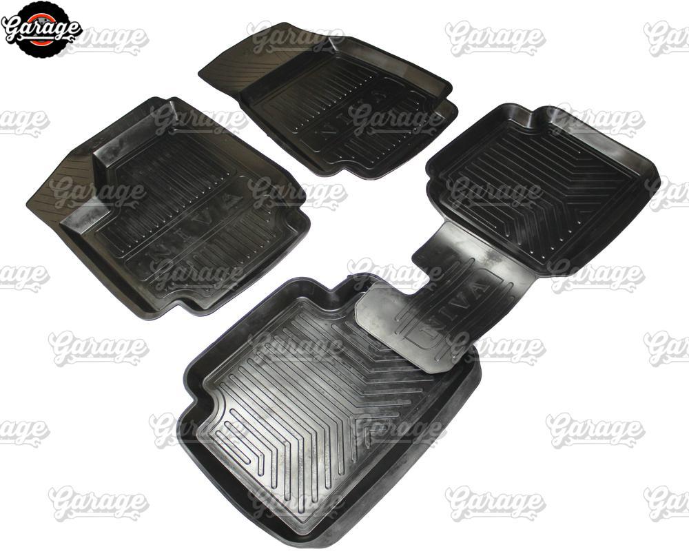Car floor mats for Lada Niva 4x4 - rubber 1 set / ... – Vicedeal