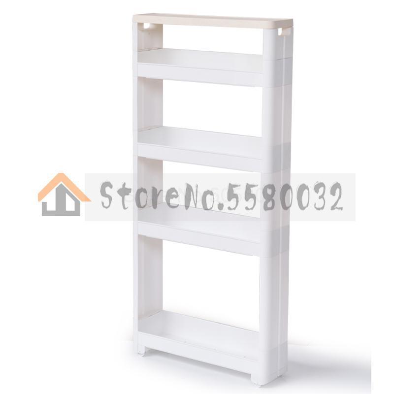 Bathroom bathroom quilted rack plastic multi-layer... – Grandado