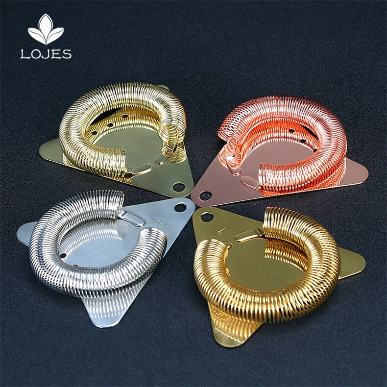 Triangular Cocktail Strainer Hawthorne Strainer St... – Vicedeal