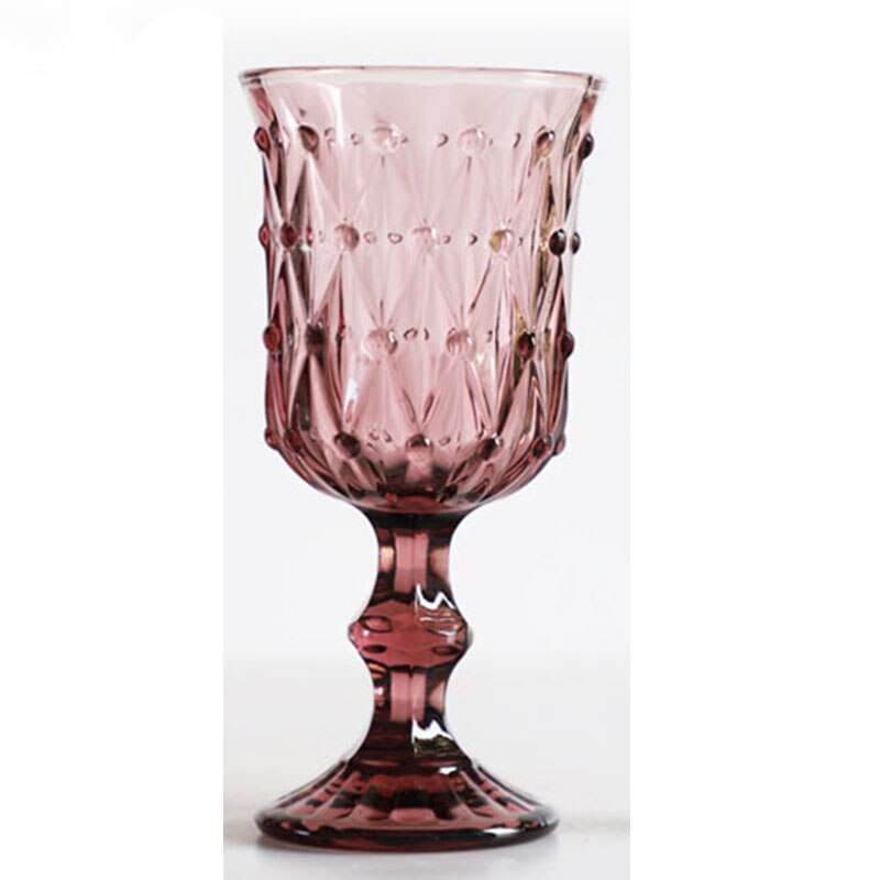 Copa de vino de colores, decoración de boda, perla... – Grandado