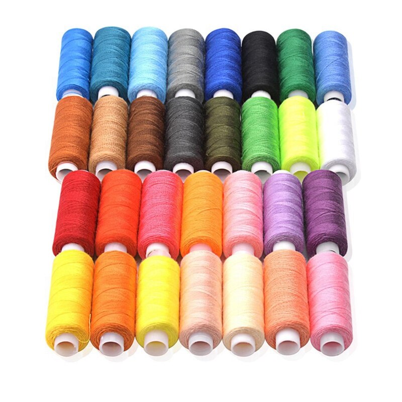 30 Spool Sewing Thread, 250 Yard Each Assorted Spo... – Grandado