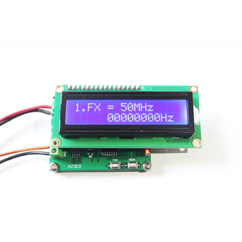 version of frequency meter high frequency 10MHz-2.4GHz / low frequency ...
