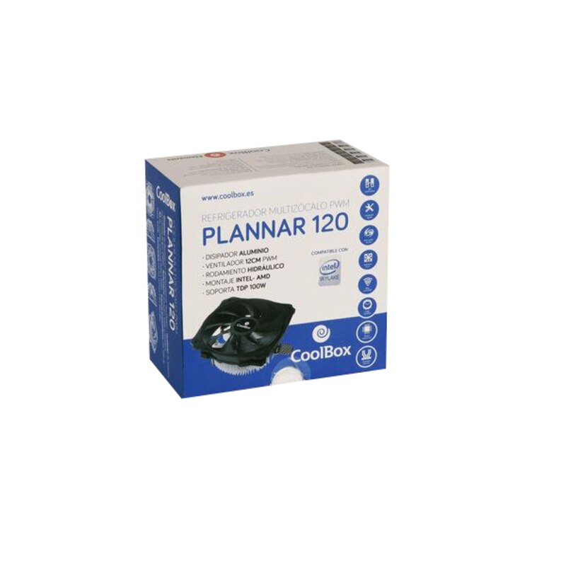 Box Ventilator CoolBox COO-VCP120-PWM 12 cm 1,8W – Grandado