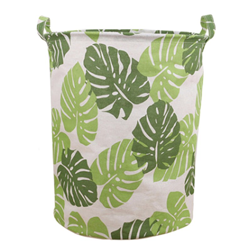 Green Tree Pattern Toy Storage Bucket Cotton And L... – Grandado