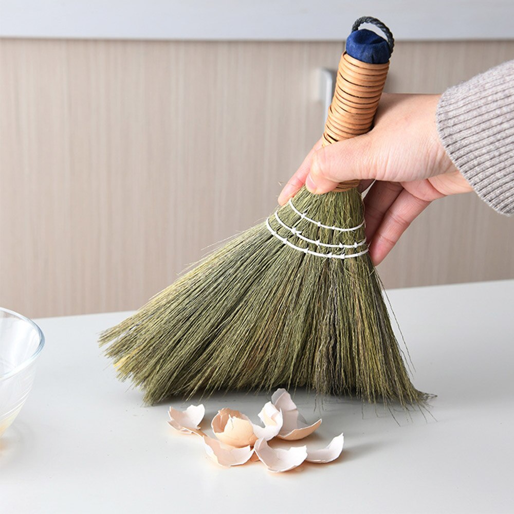 Handmade Broom with Solid Wood Handle Retro Nature... – Vicedeal