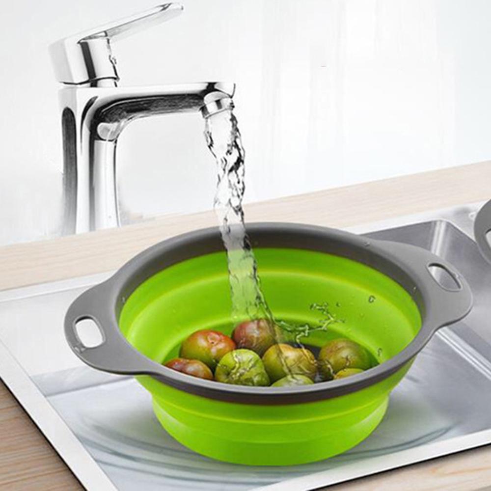 folding vegetable and fruit dishwashing basket dra... – Grandado