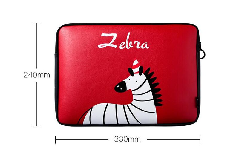 2 Stks/set * Portable Document Zak Mode Zebra Best... – Grandado