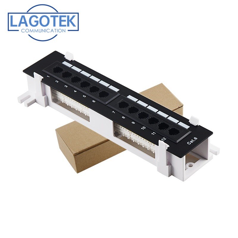 Netwerk 12 Poort CAT6 Patch Panel RJ45 Networking ... – Grandado