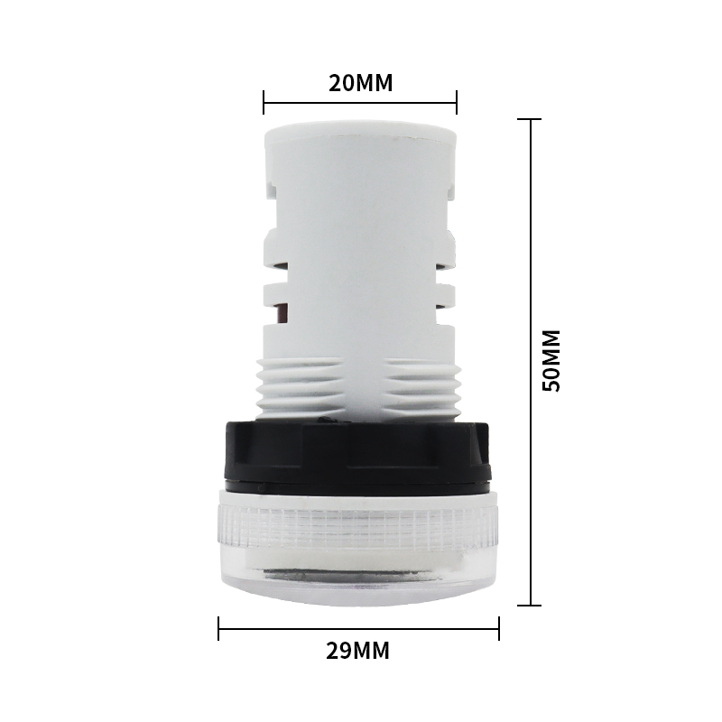 Mini LED Round Digital Counter Meter 22mm 6 Digita... – Grandado