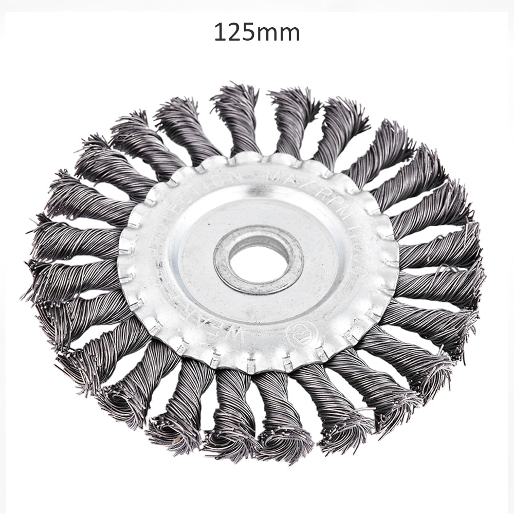 125mm/100mm M14 Rust removal wire wheel Cup Brush ... – Grandado