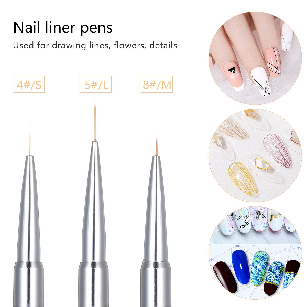12 Stuks Nail Brush Kit Nail Art Schilderij Tekeni... – Grandado 12 Stuks Nail Brush Kit Nail Art Schilderij Tekeni... – Grandado