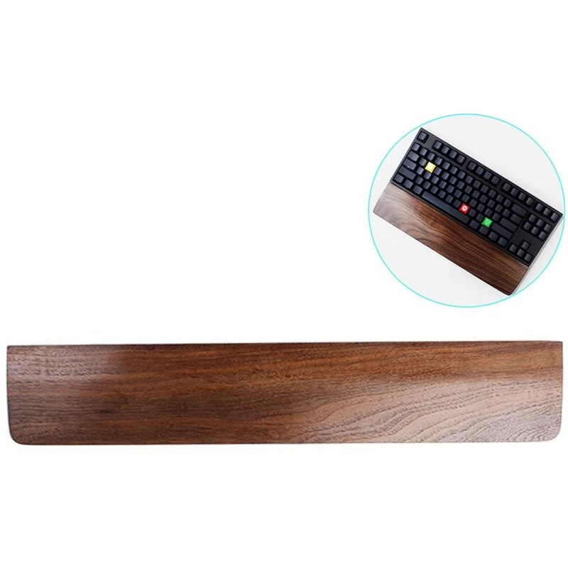 Mechanical Keyboard Holder Solid Wooden Hand Pad, ... – Grandado