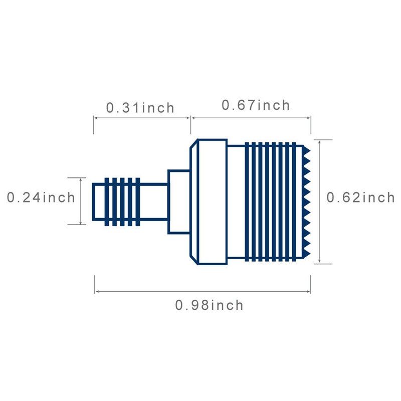 SO-239 SO239 Female Jack To SMA Male Plug Connecto... – Grandado