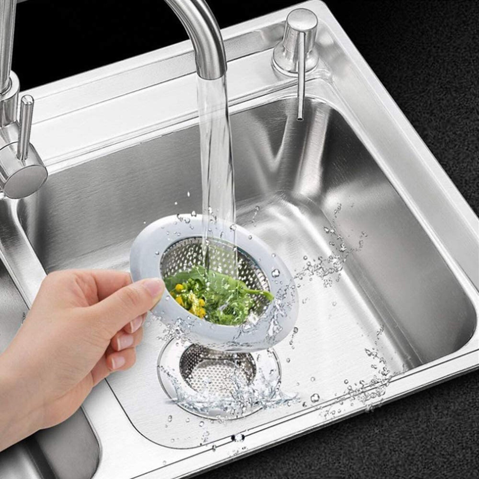 Leak Net Home Floor Drain Kitchen Sink Slag Stainl... – Grandado