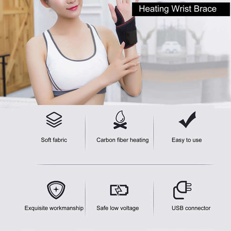 Support Belt Heating Wrist Brace Compress Arthriti... – Grandado