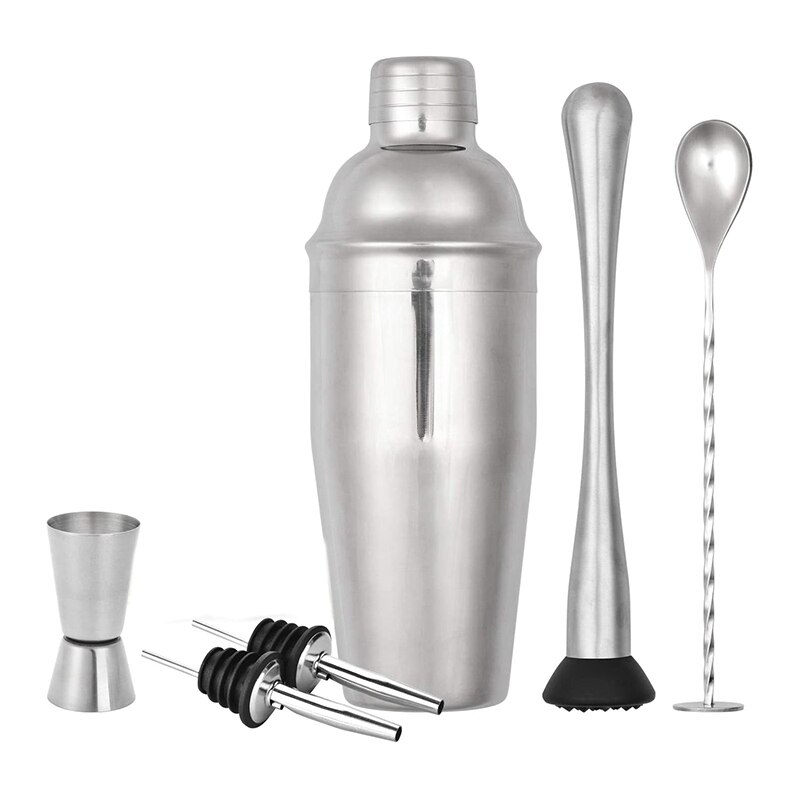 Cocktail Shaker Set, 6 Stuk Barman Kit, 25 Oz Mart... – Grandado