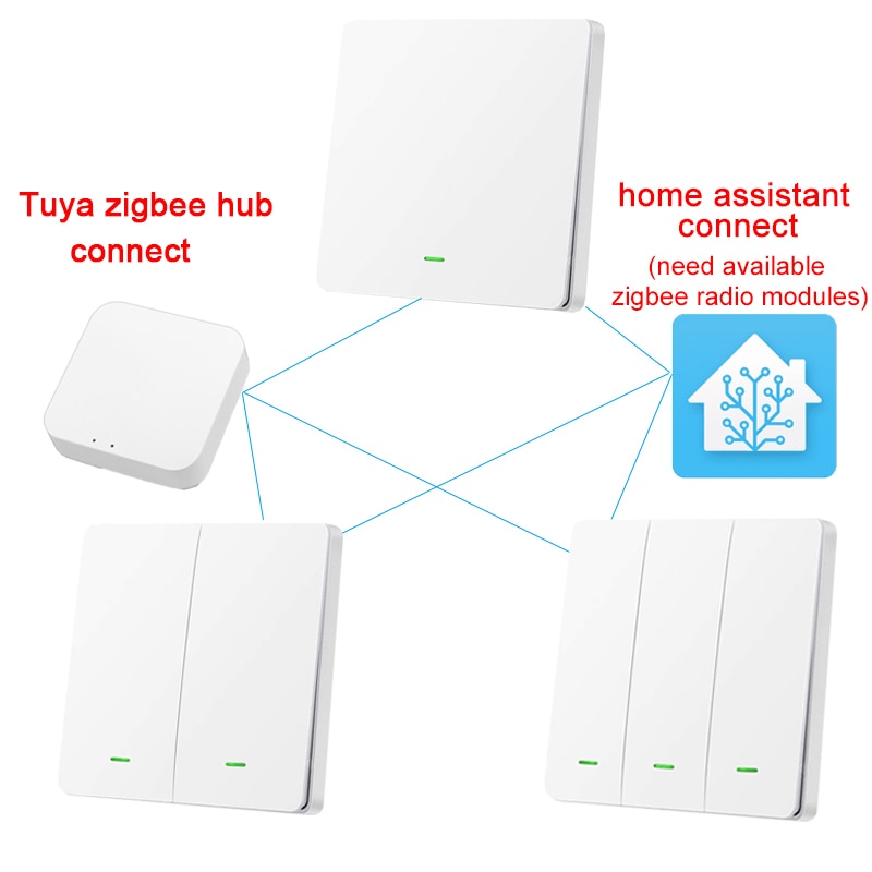 Lonsonho ZigBee + RF433 Smart Switch mit Wireless ... – Vicedeal