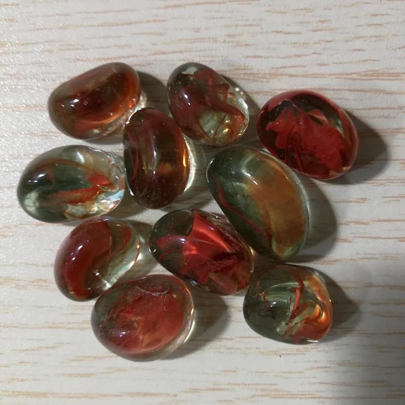 5 ounces per pack garden gravel multi-colored glas... – Grandado