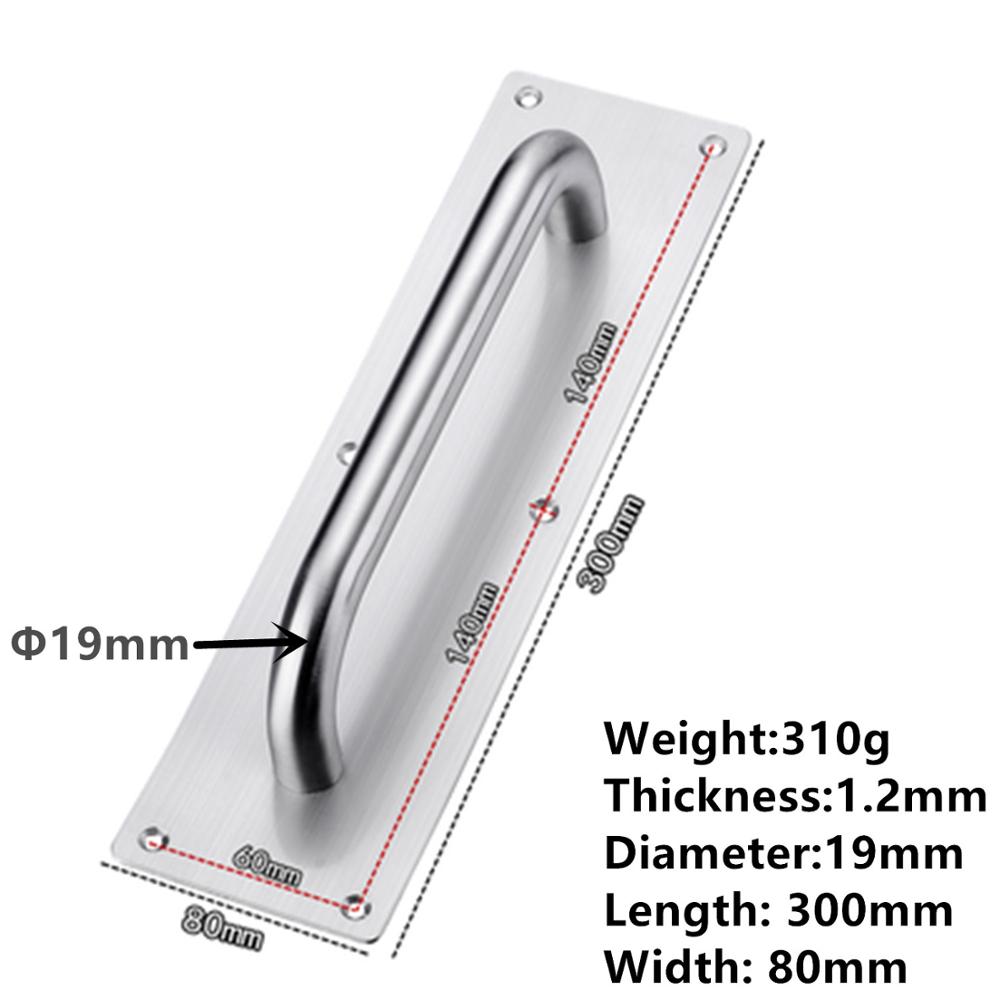 Manilla de puerta de acero inoxidable, manilla de ... – Grandado