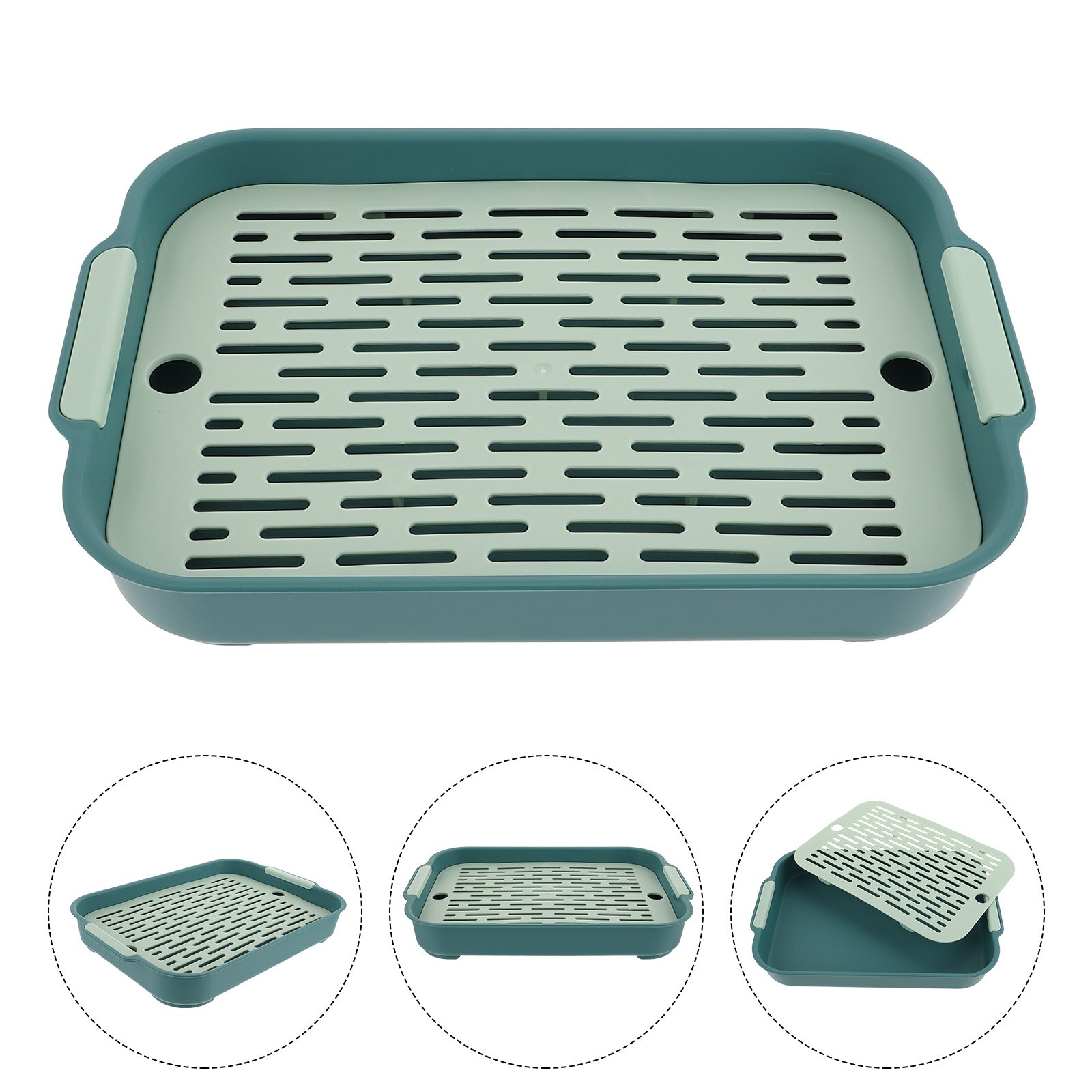 Rabbit Litter Box Plastic Pet Toilet Small Pet Cag... – Grandado