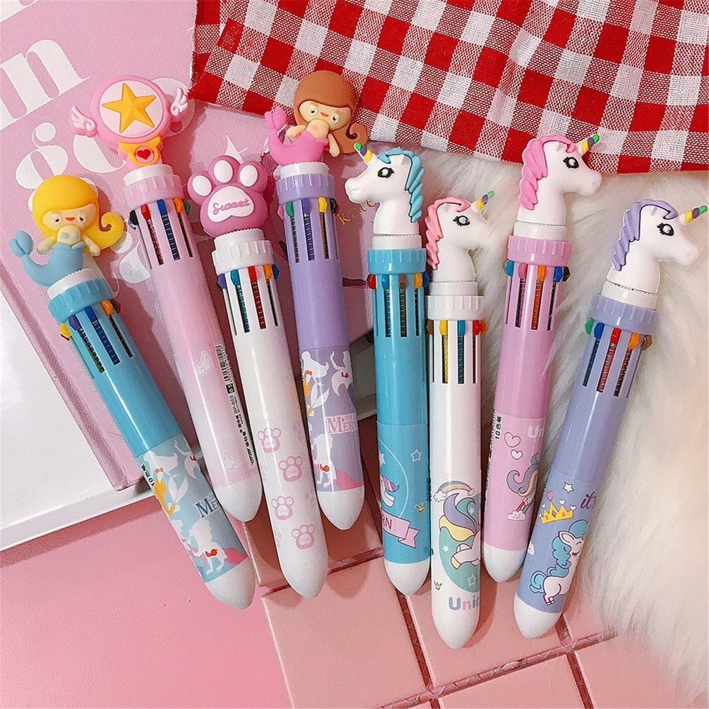 cute girl heart ballpoint pen small fresh cartoon ... – Vicedeal