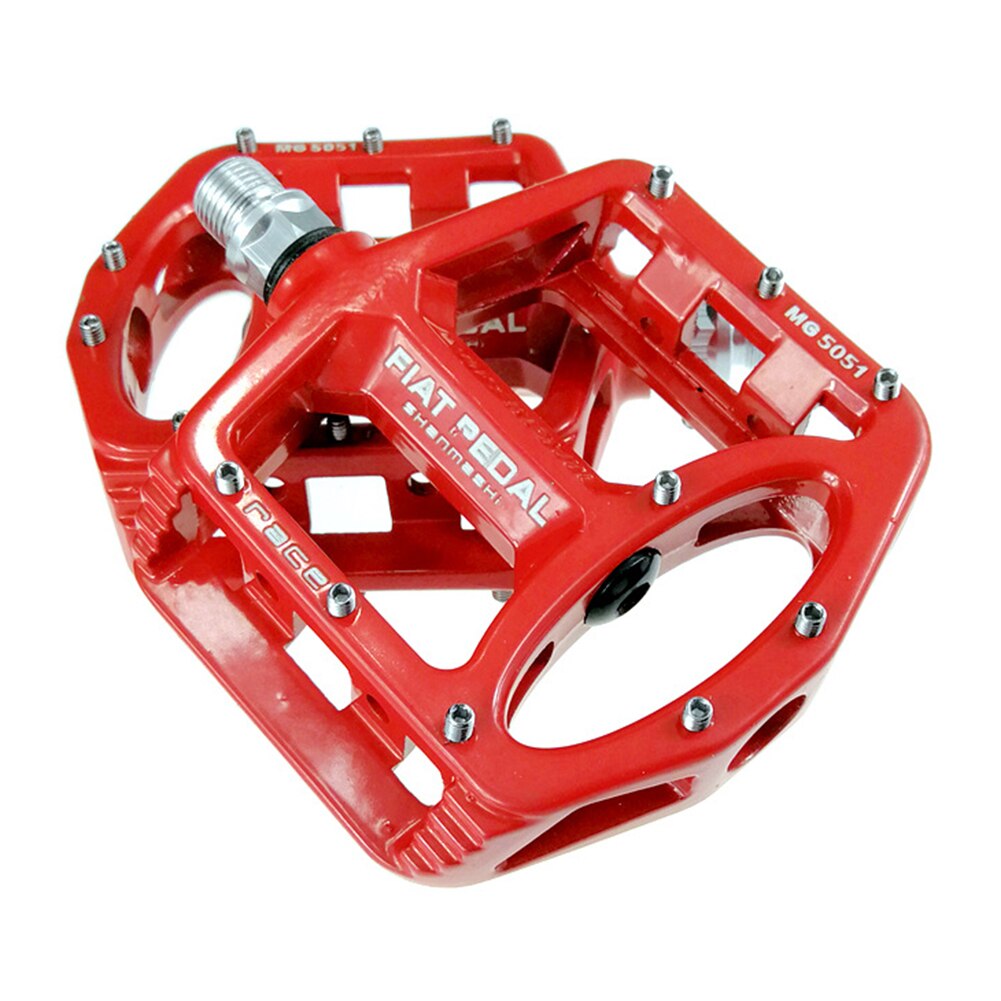 Bicycle Bearing Pedals Flat Bike Pedals Alloy Fixe... – Grandado