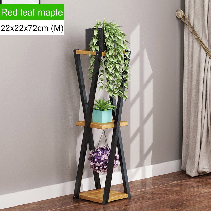 Multi-layer Flower Stand Indoor Wrought Iron Balco... – Grandado