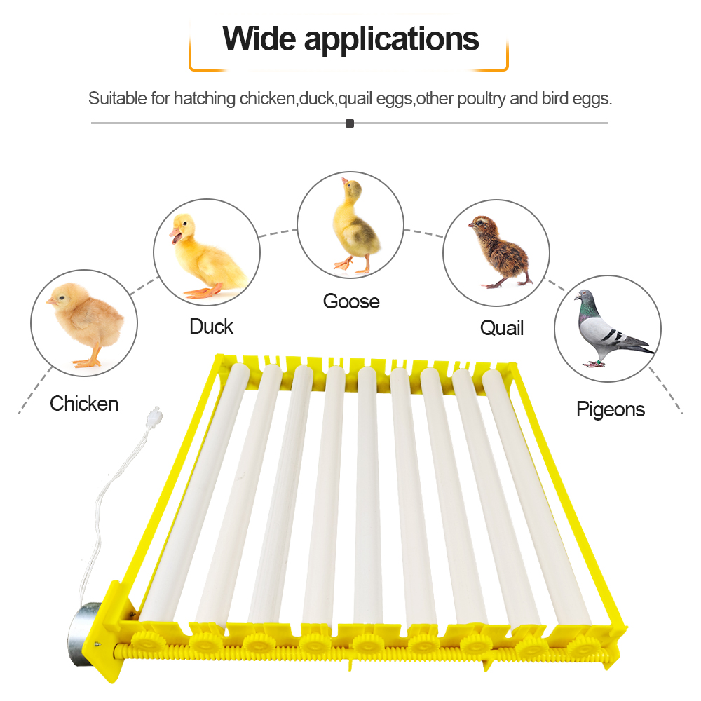 Automatic 360 Degree Rotary Egg Turner Roller Tray... – Vicedeal