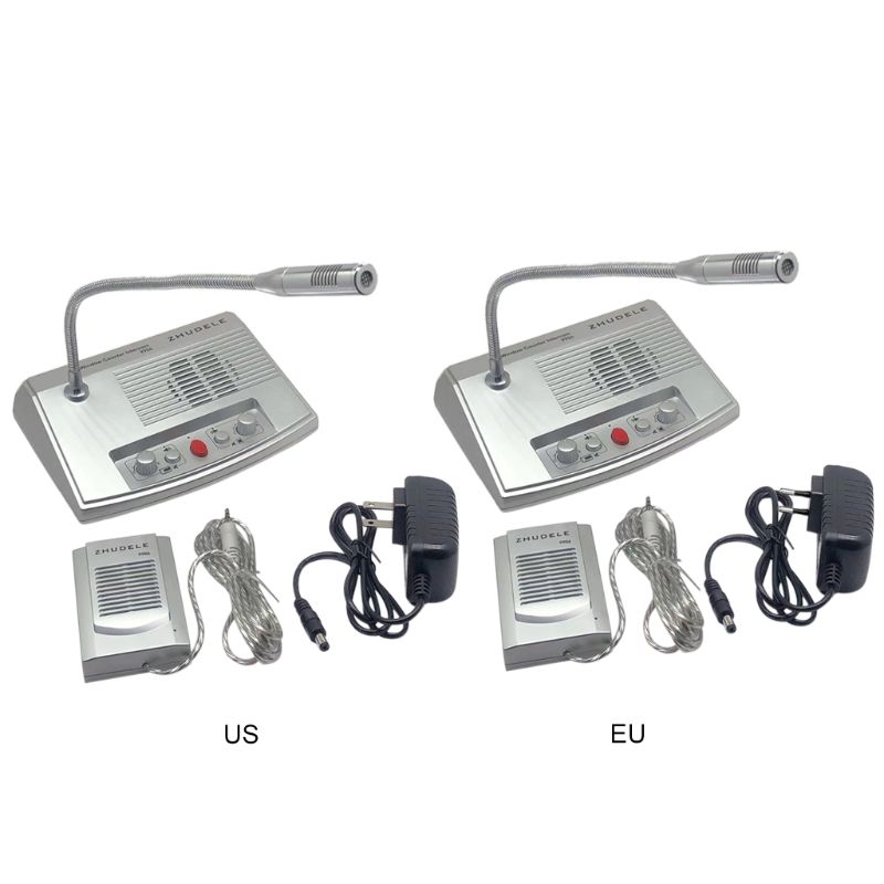 2 Way Window Intercom System Bank Counter Interpho... – Grandado