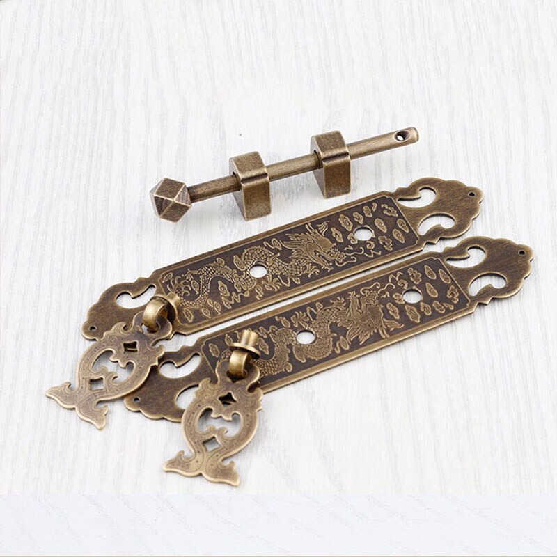 1 set Brass Cabinet Handle Chinese Dragon Cabinet ... – Grandado