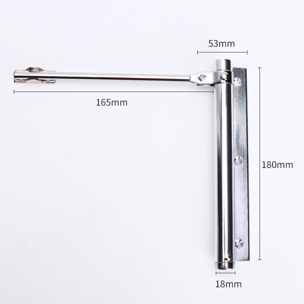 Automatic Door Closer Adjustable Space Aluminum Su... – Grandado