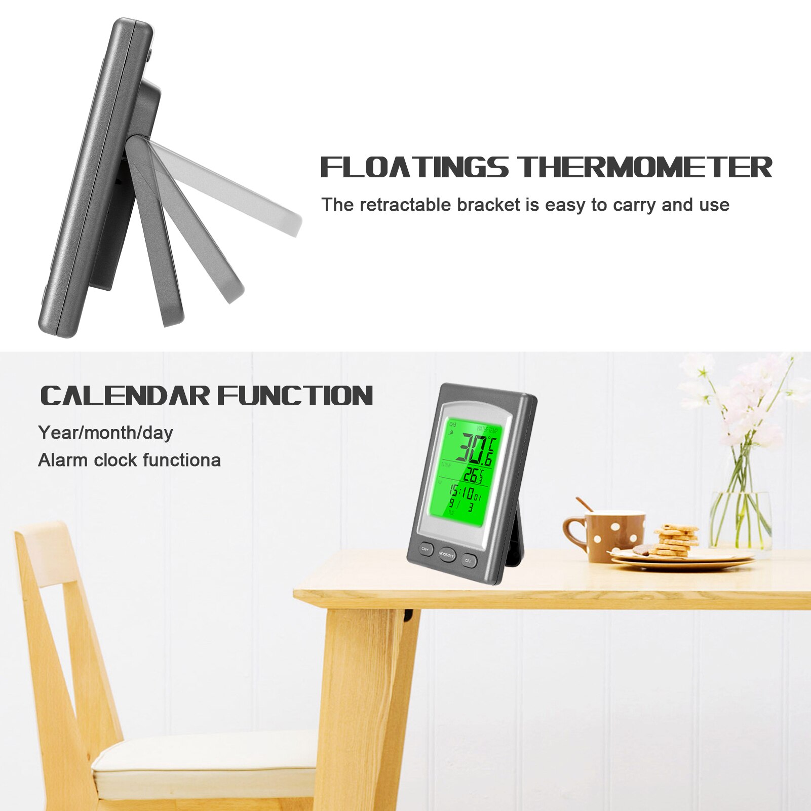 Digitale Floatings De-Rmometer Draadloze Professio... – Vicedeal